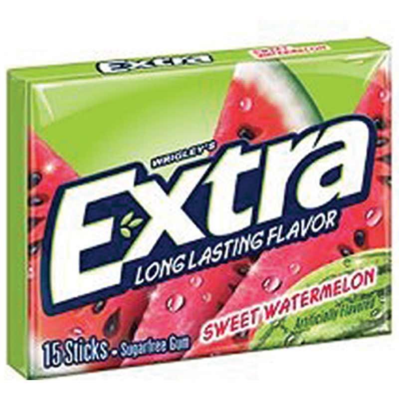 WRIGLEYS EXTRA Sweet Watermelon 15St - Santikos Foods