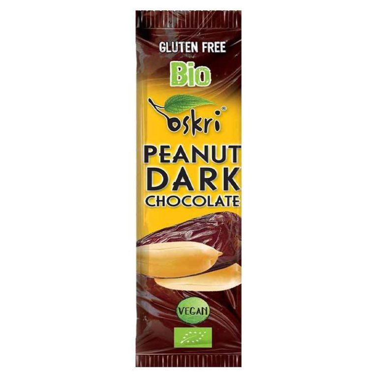 OSKRI Organic Peanut & Dark Chocolate - Santikos Foods