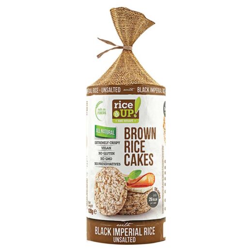 RICE UP! Rice Cakes Black Imperial Rice - Santikos Foods