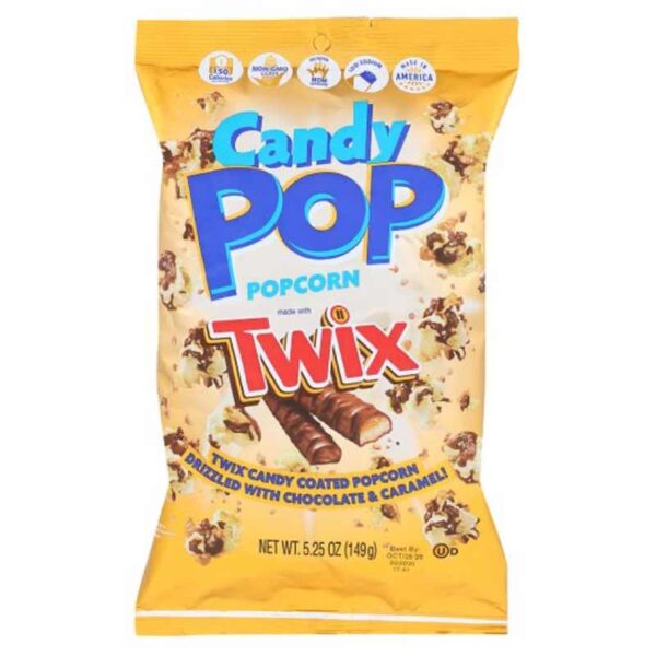 CANDY POP POPCORN Twix - Santikos Foods