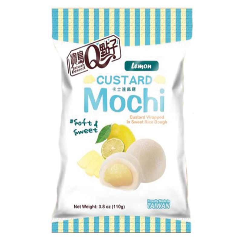 CUSTARD MOCHI Lemon - Santikos Foods