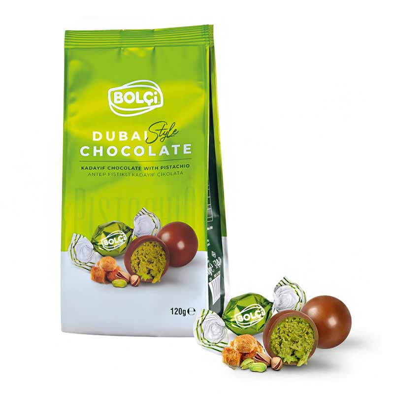 BOLCI Dubai Chocolate Twist Bag - Santikos Foods
